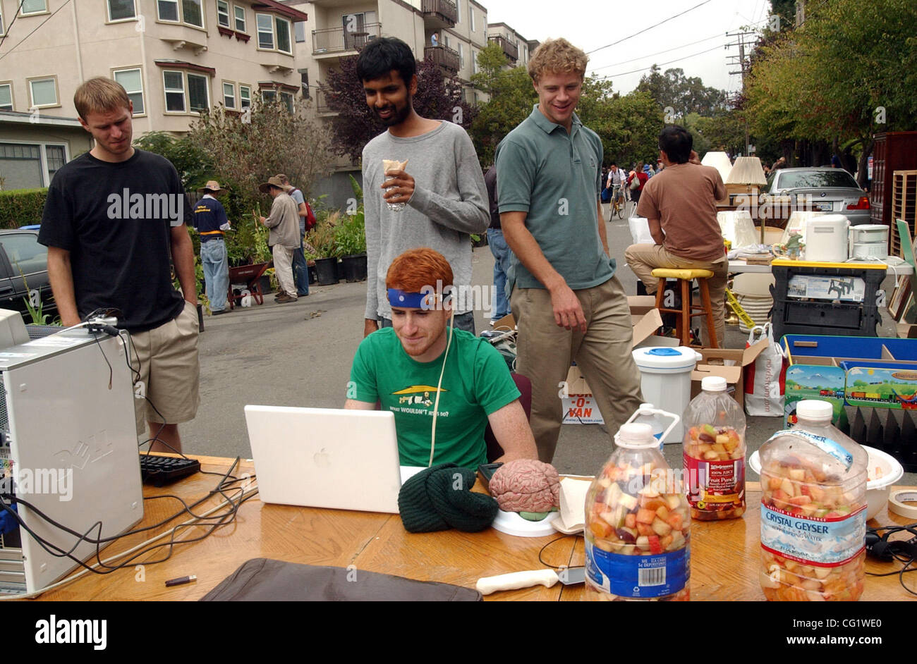 At the Willard Neighborhood Association block party/flea market ...