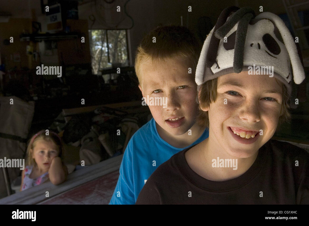 SECONDARY - Daniel Vaccaro, 12, foreground, was born with half a heart ...
