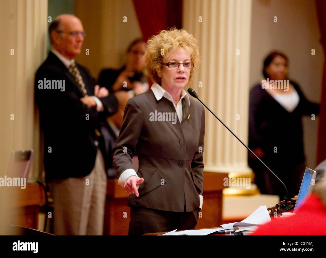 Senator Carole Migdon, D-San Francisco, discusses her resolution SJR1 ...