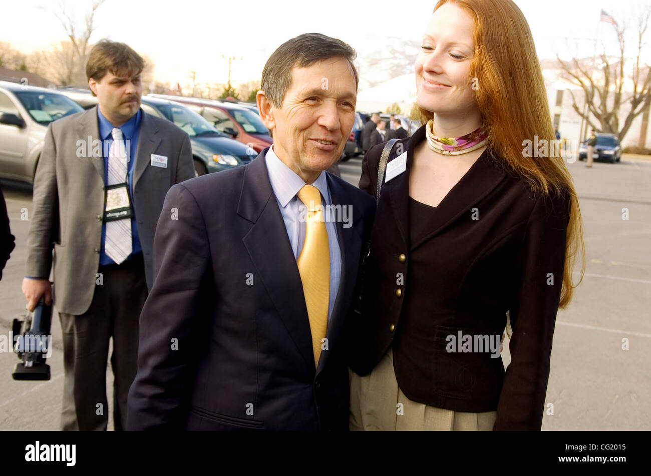 Elizabeth Kucinich And Dennis Kucinich High Resolution Stock ...