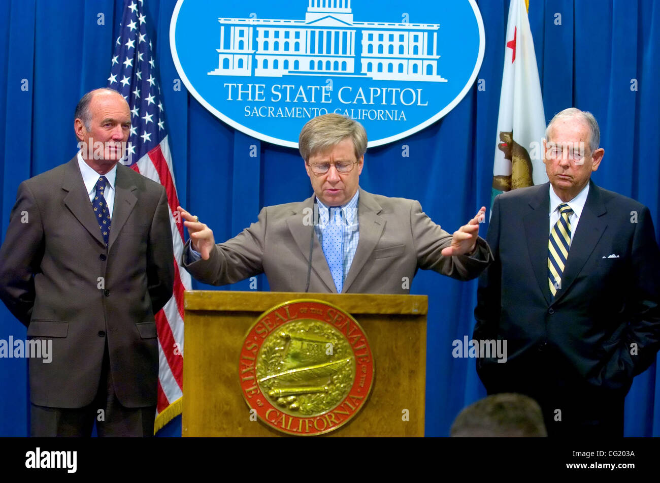 Senate Republicans, Dick Ackerman, R-Irvine, George Runner, R-Lancaster ...