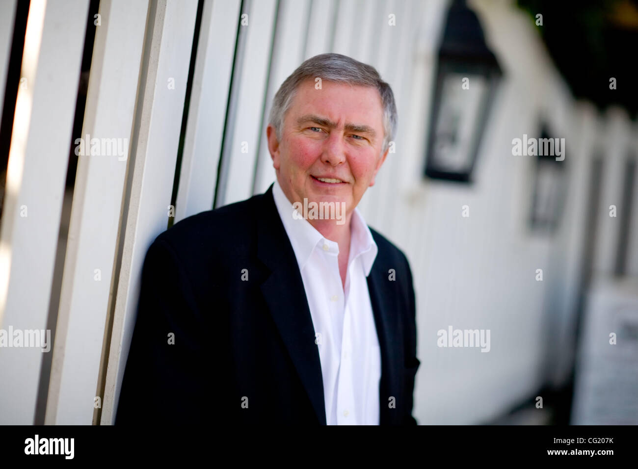 Doug Dowie, poses in the parking lot of the historic Dining car ...
