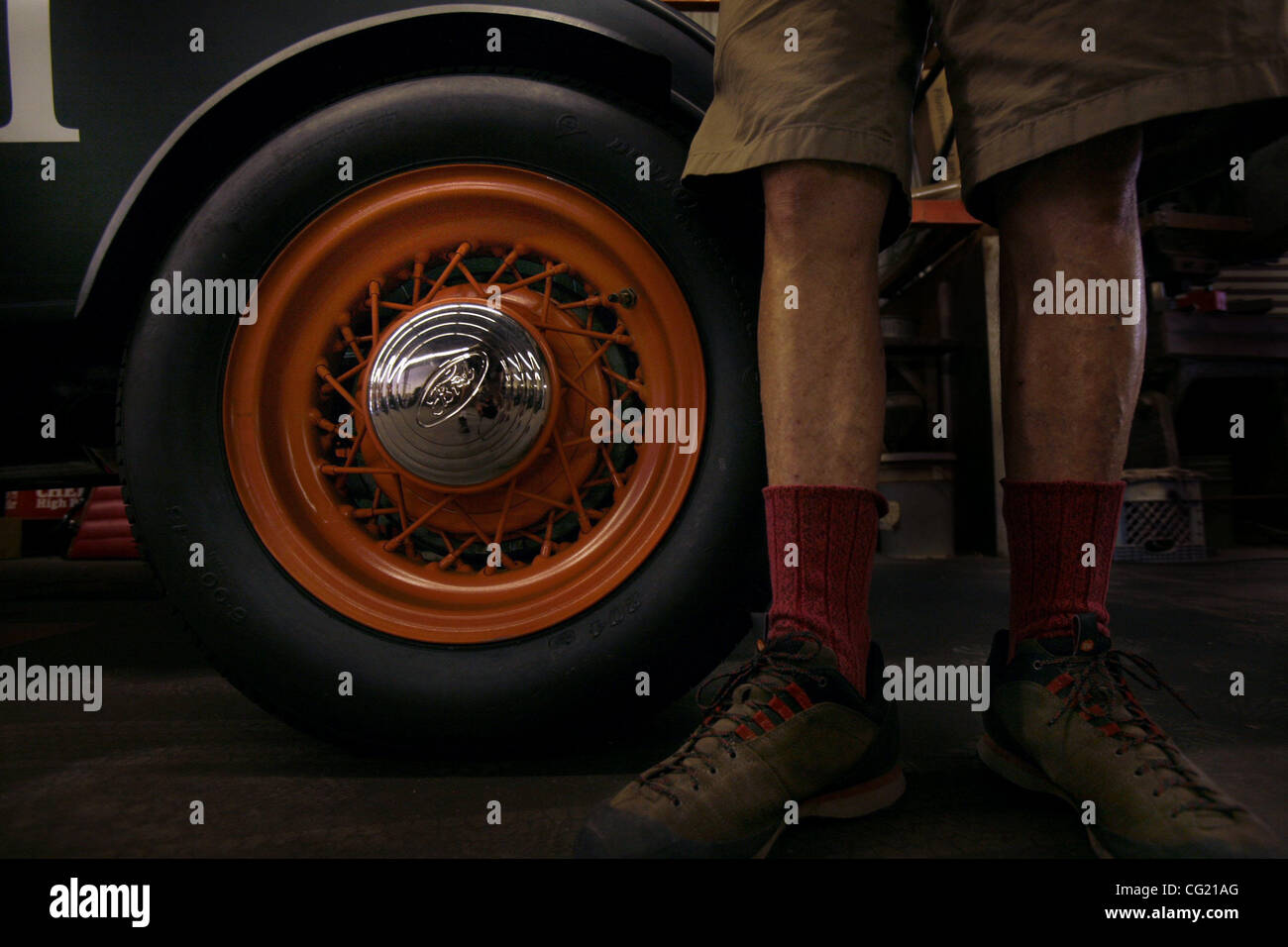 Mike McNally stands next to is Riley Ford. Mike McNally has been racing ...