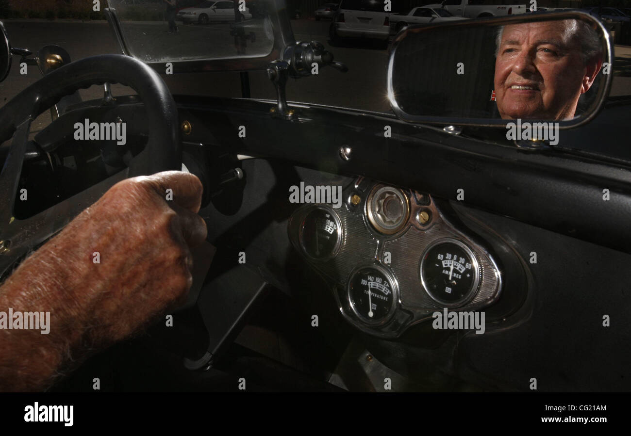 Mike McNally inside his Riley Ford outside the Fontaine Metal Products ...