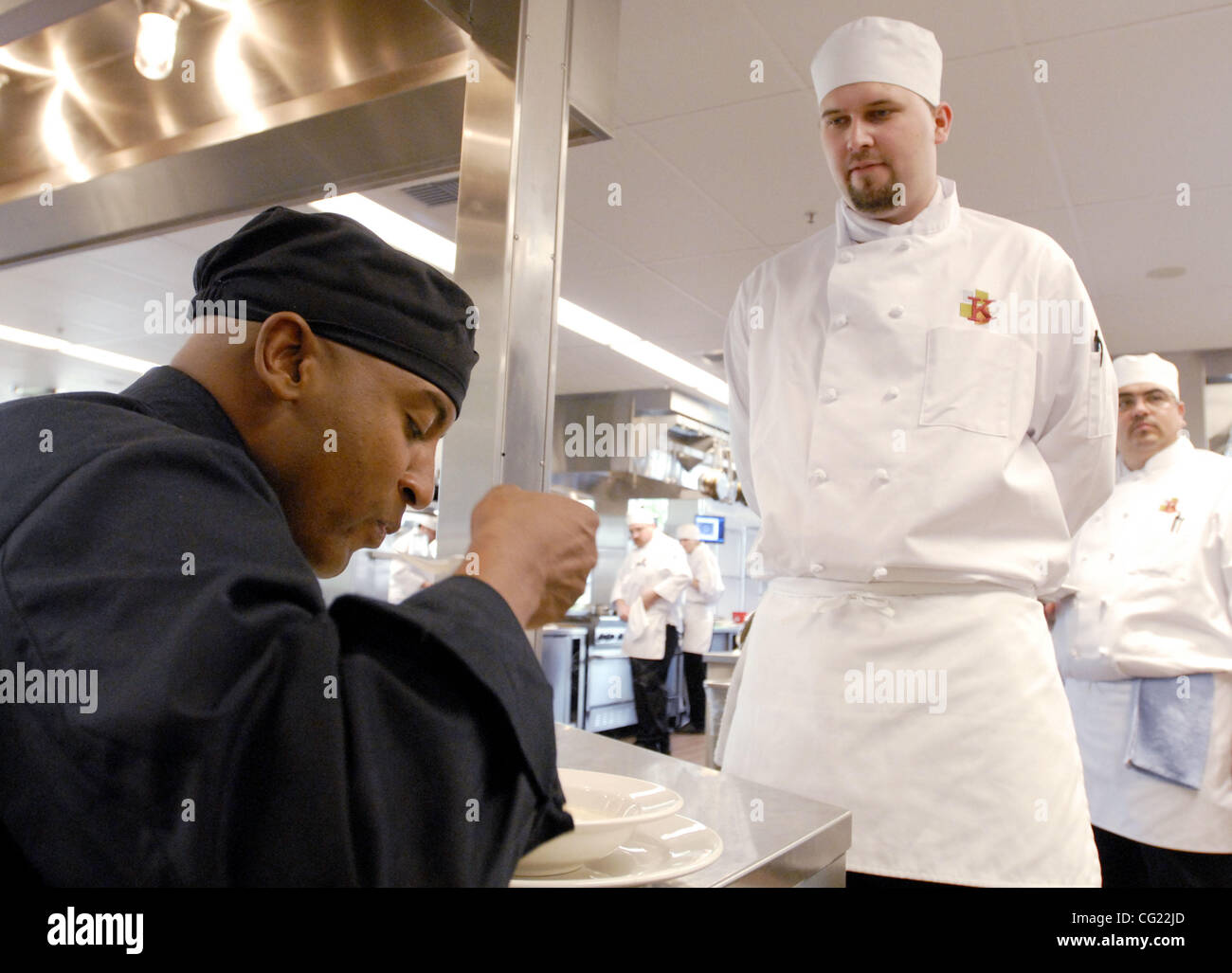 Professional chef instructor hi-res stock photography and images - Alamy