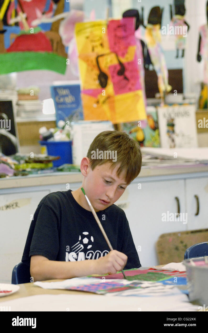 LEDE - The Deterding Elementary School student Bailey MeCey (cq), 10 ...