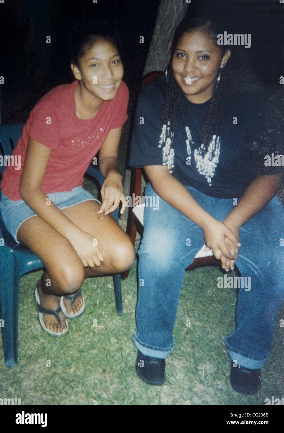 Brittanaya Nash, 17, left, was killed with three others in a car ...