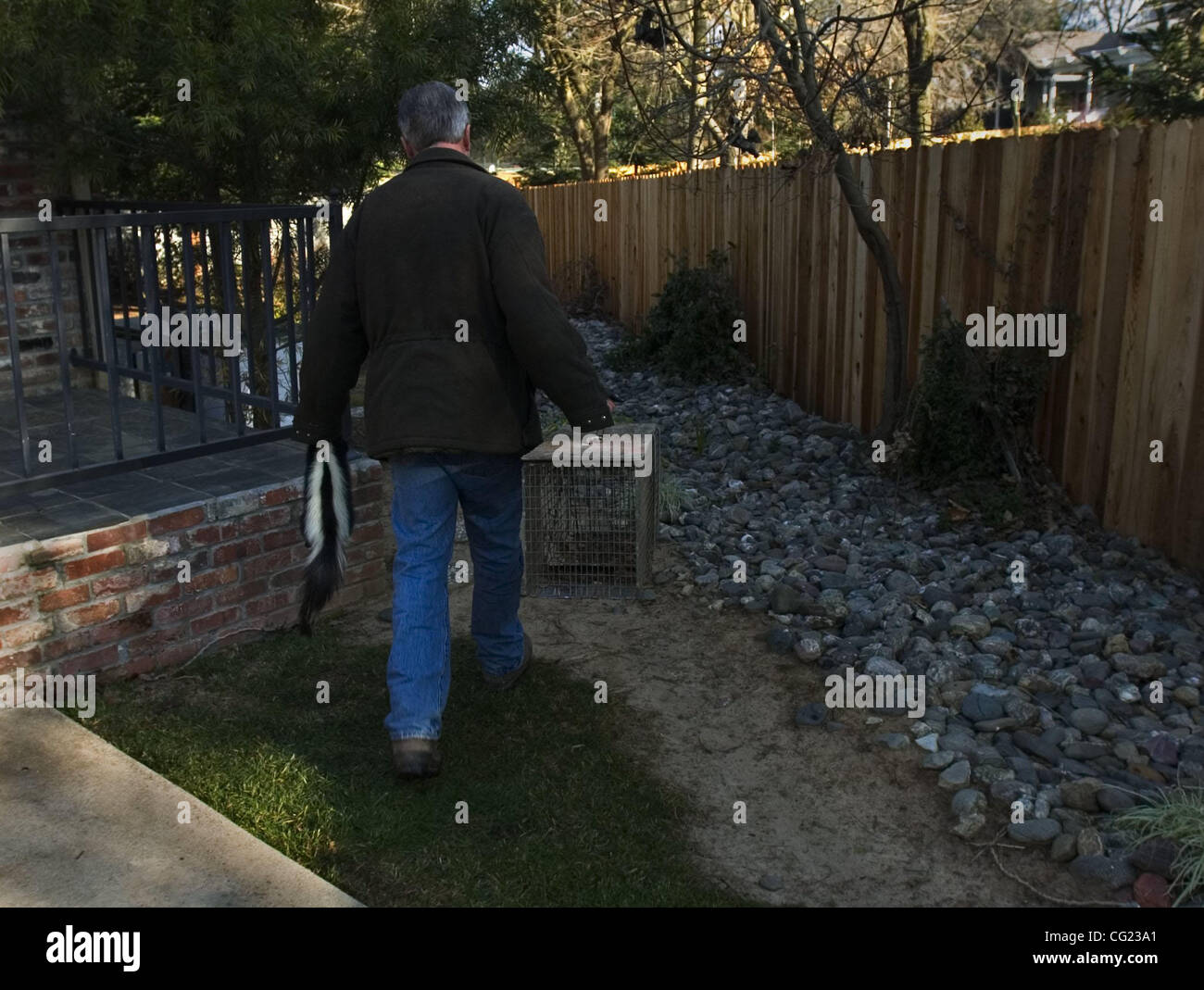 Larry Manger , also known as "Larry the Trapper" has a job of removing ...