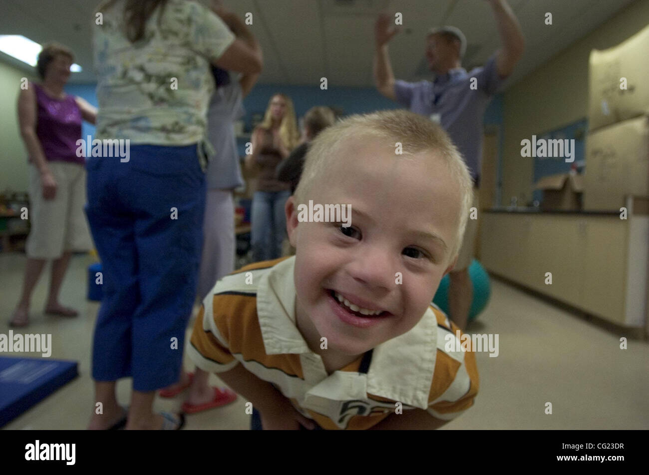 LEDE Richard Ruppel (cq) was all smile at the Special Needs Program ...