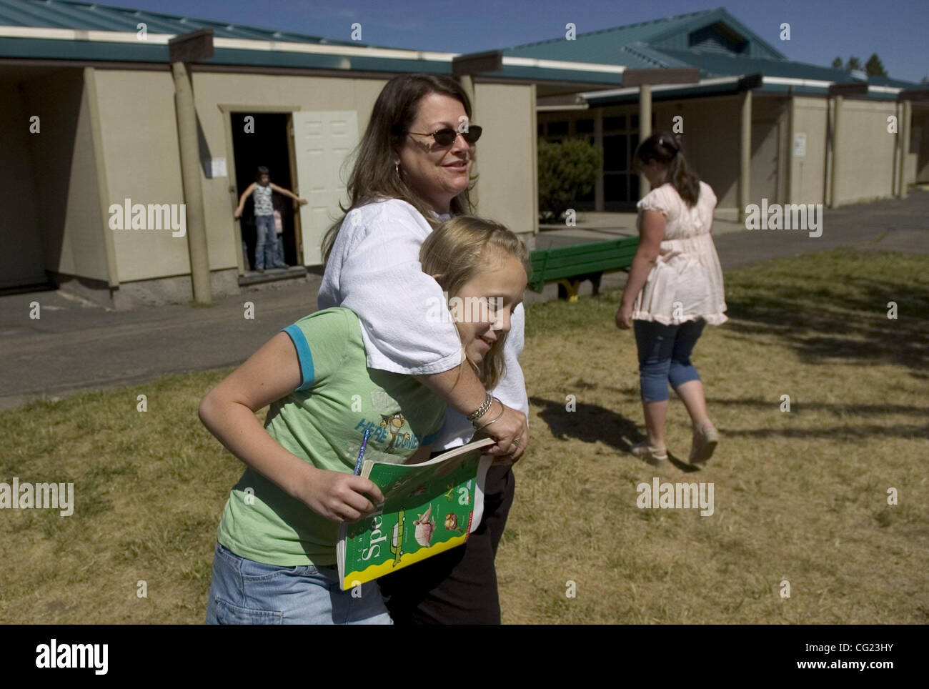 Dana Dillon, a 5th grade teacher at Weed Elementary School in Weed ...