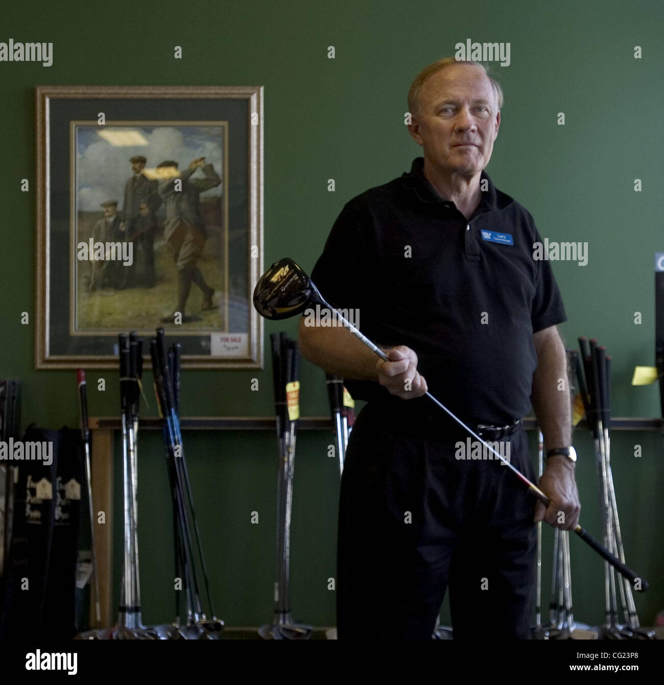 Golf USA owner Larry Baker is competing with three other golf stores ...