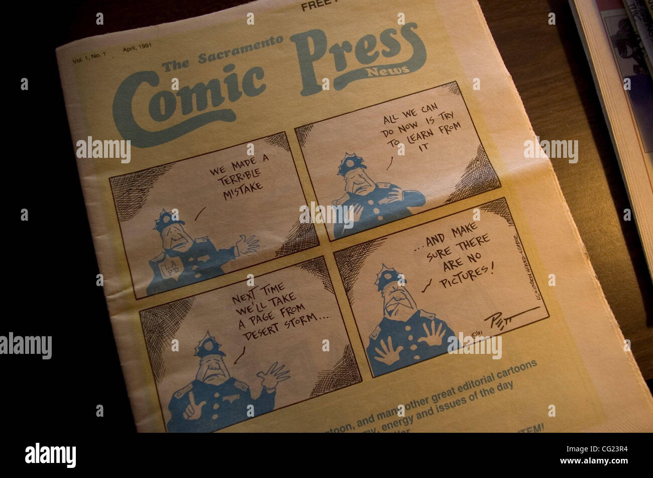 COVER DETAIL The 1st edition of the Comic Times Magazine is in James ...