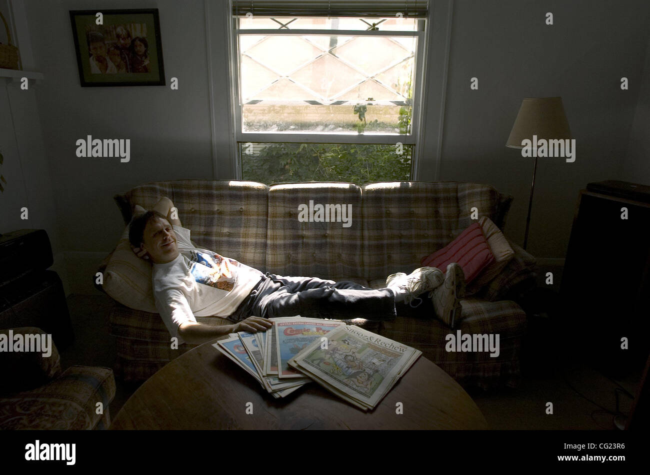 LEDE COVER James Israel, publisher of the Comic Times Magazine is ...