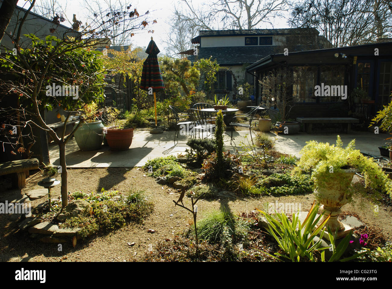 Phyllis and Bill Rogers have a whimsical winter garden that lets their ...