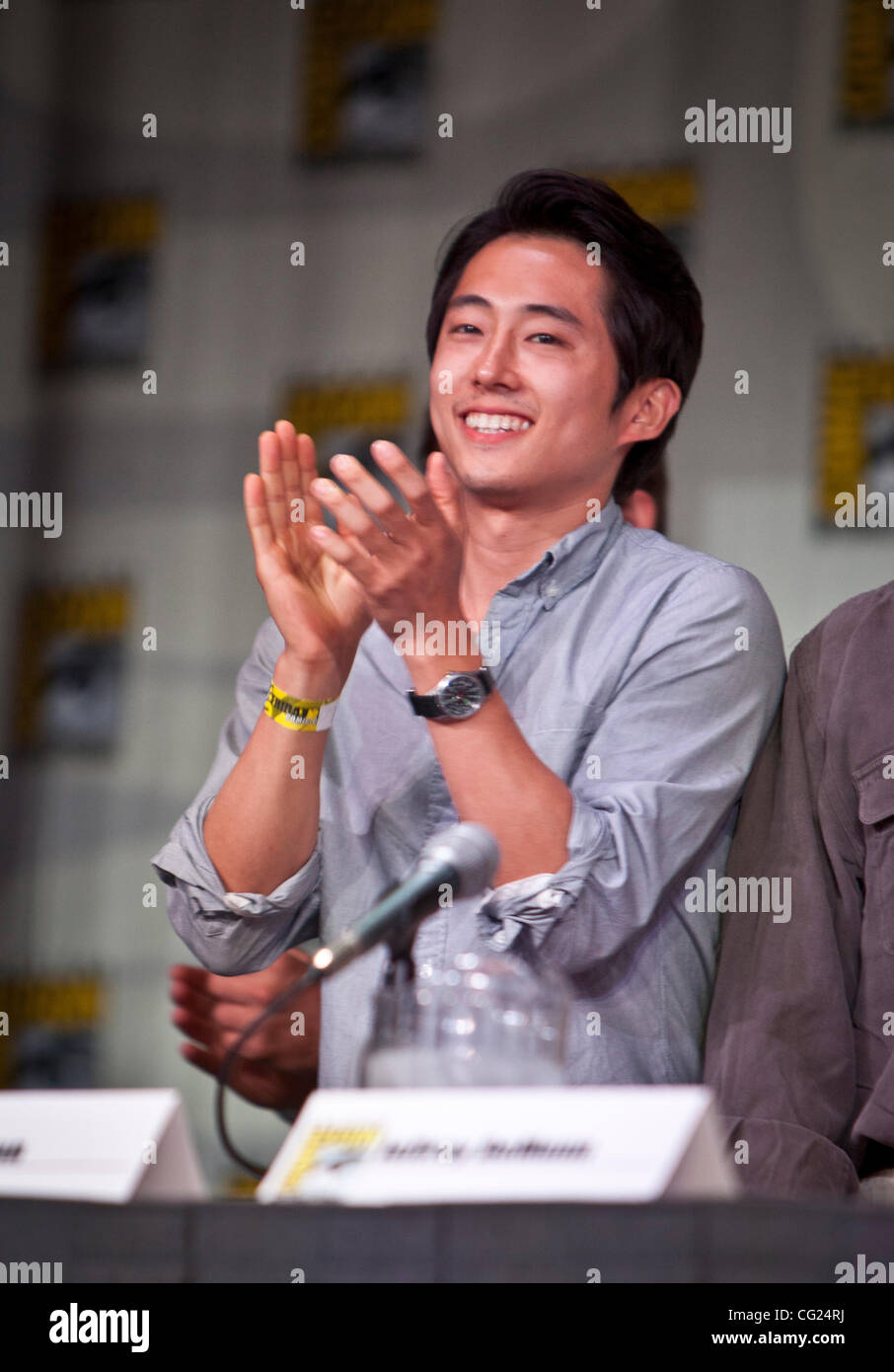 Steven yeun panel hi-res stock photography and images - Alamy