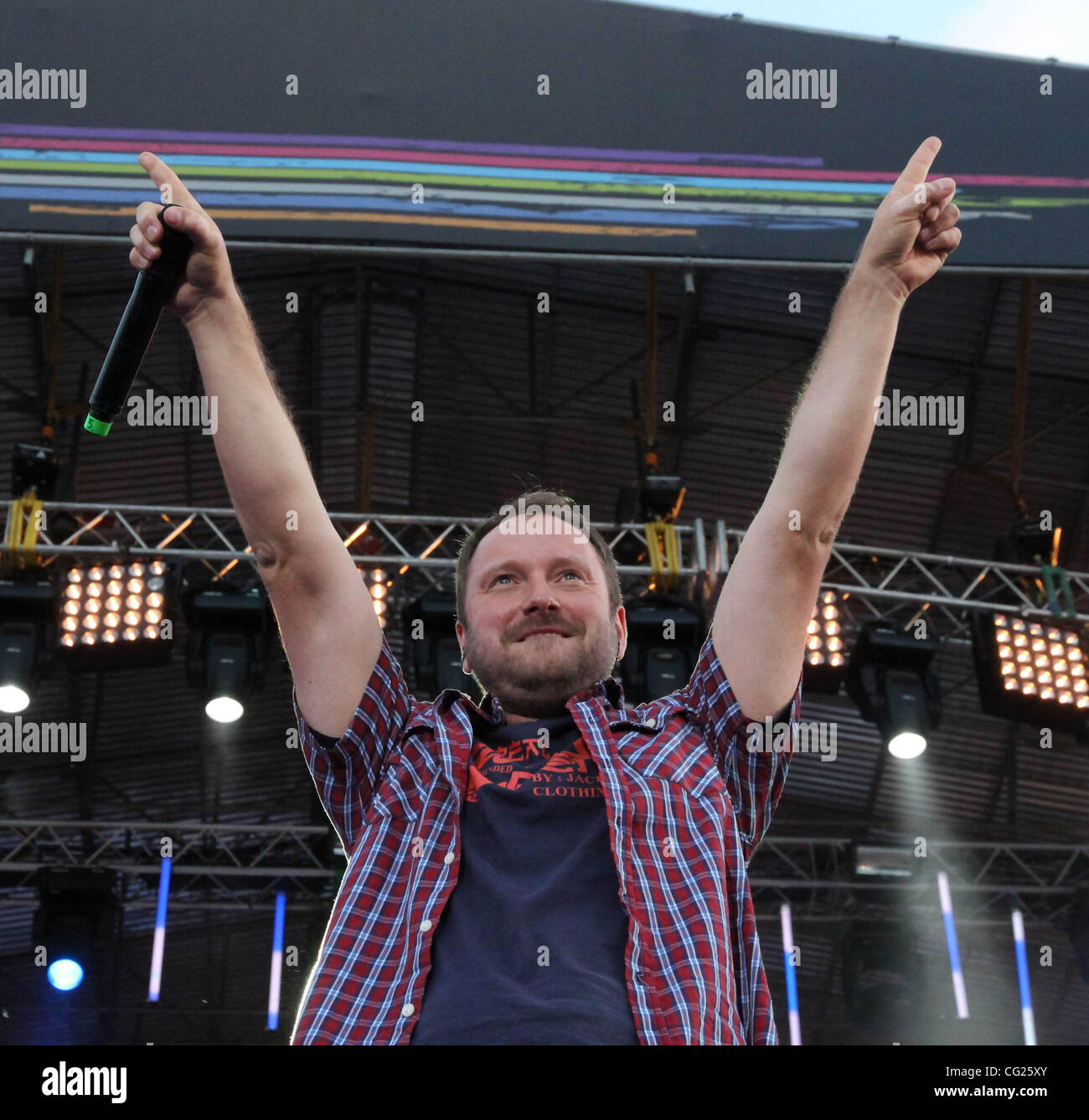 July 30,2011.Moscow,Russia. Pictured: German DJ PH Electro (Paul Hutsch ...