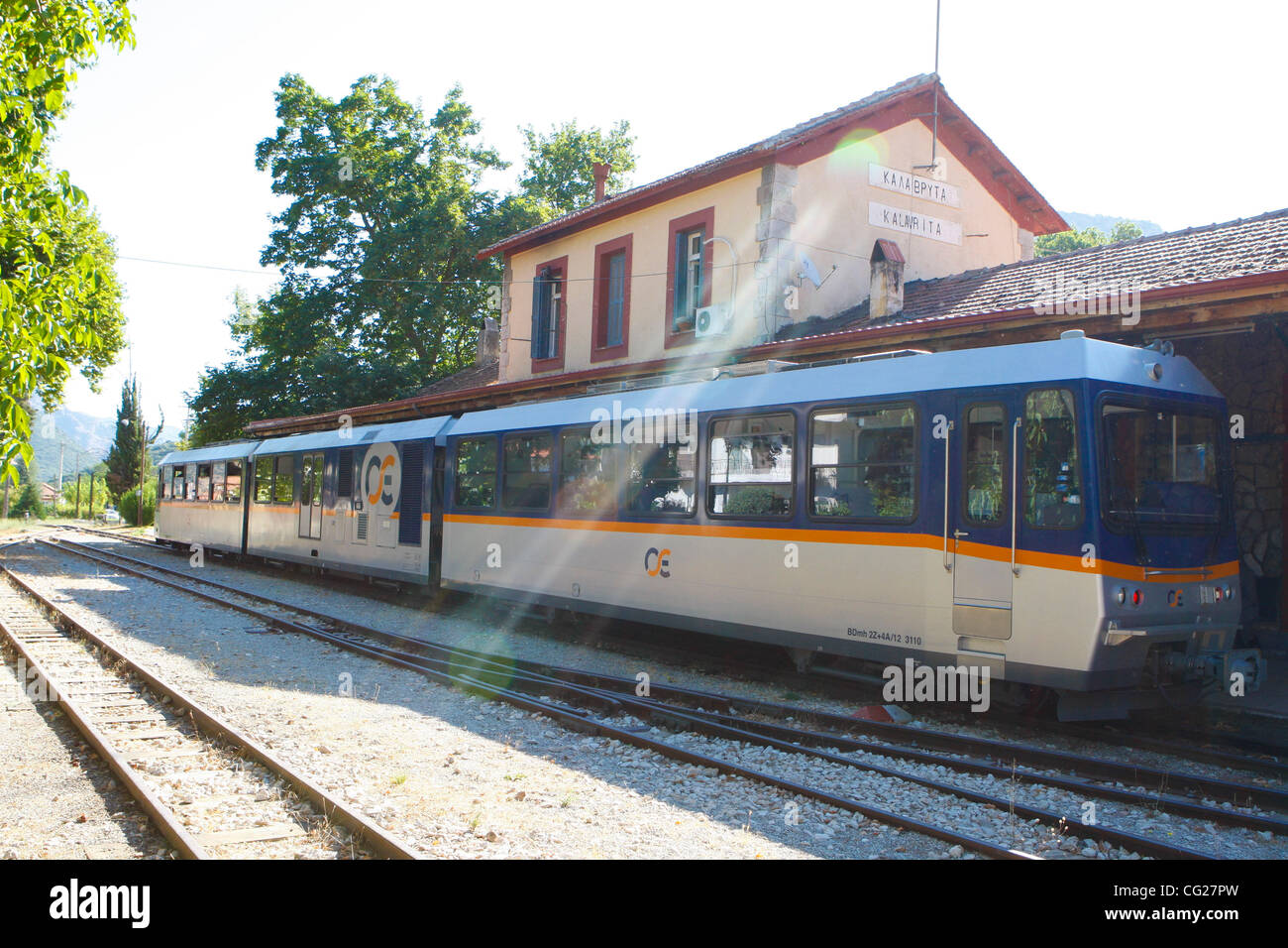 Kalavrita railway hi-res stock photography and images - Alamy
