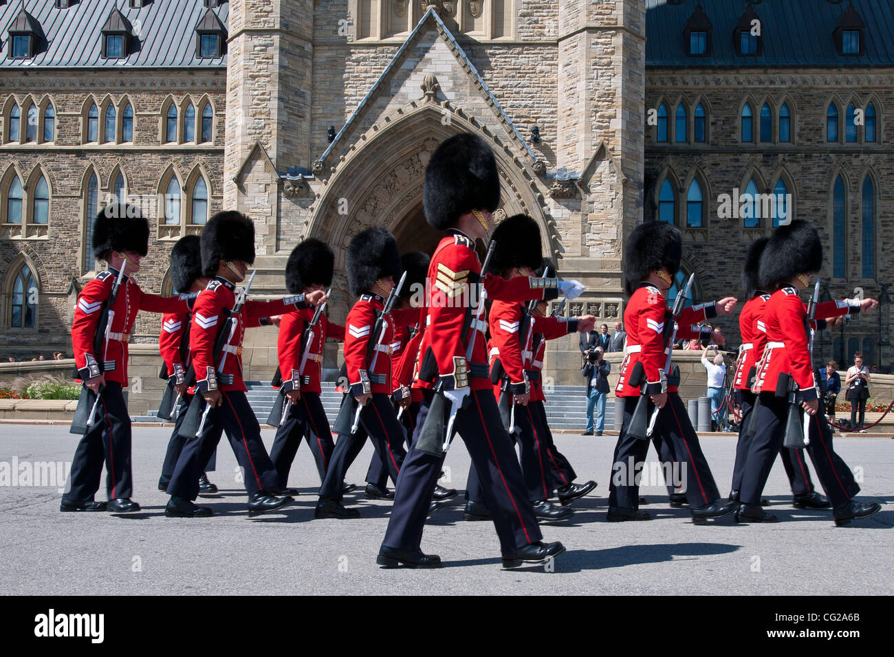 Governor general footguards hi-res stock photography and images - Alamy