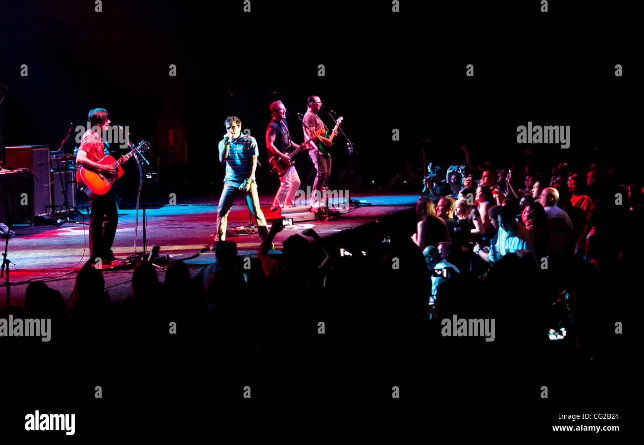 Aug. 27, 2011 - Indio, California, U.S - From left, Brian Bell, Rivers ...