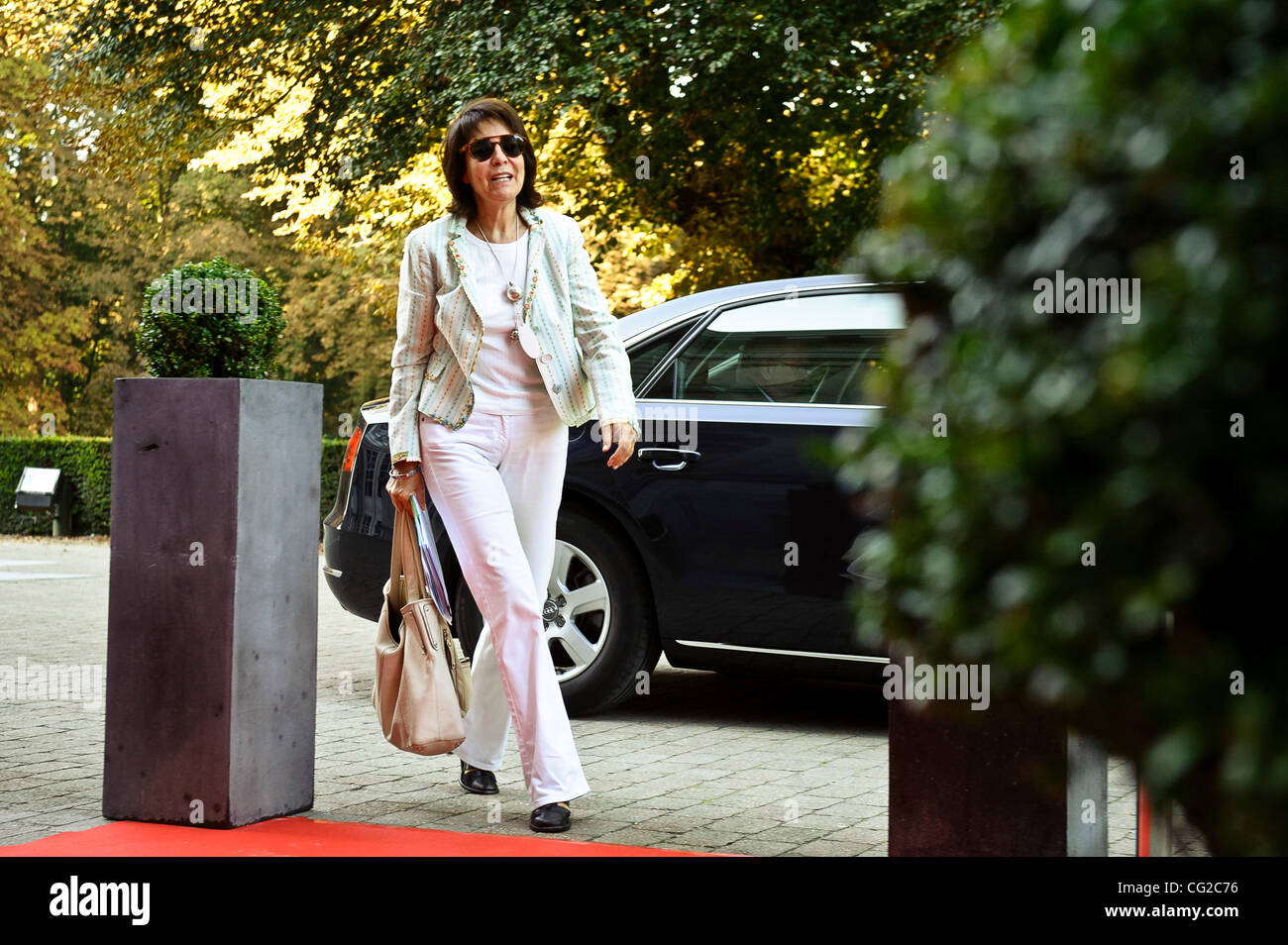 Aug. 31, 2011 - Brussels, BXL, Belgium - Maria Damanaki commissioner ...
