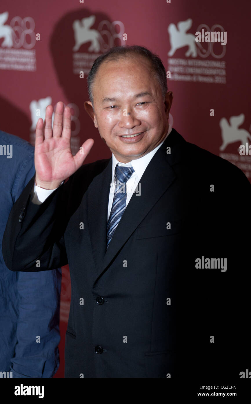 Sept. 1, 2011 - Venice, Italy - Producer and director John Woo during ...