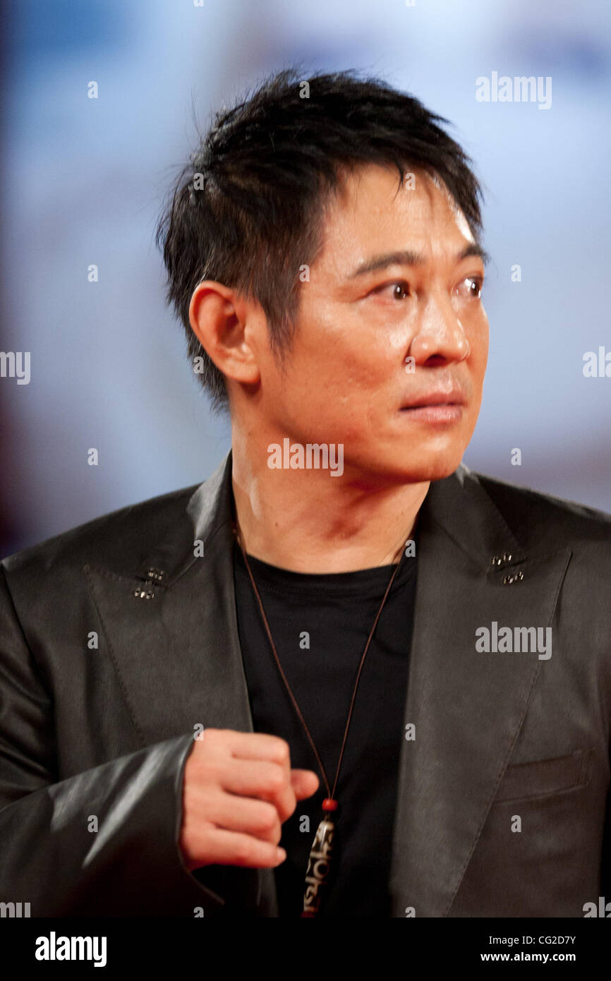 Sept. 2, 2011 - Venice, Italy - Actor Jet Li on the red carpet for 'The ...