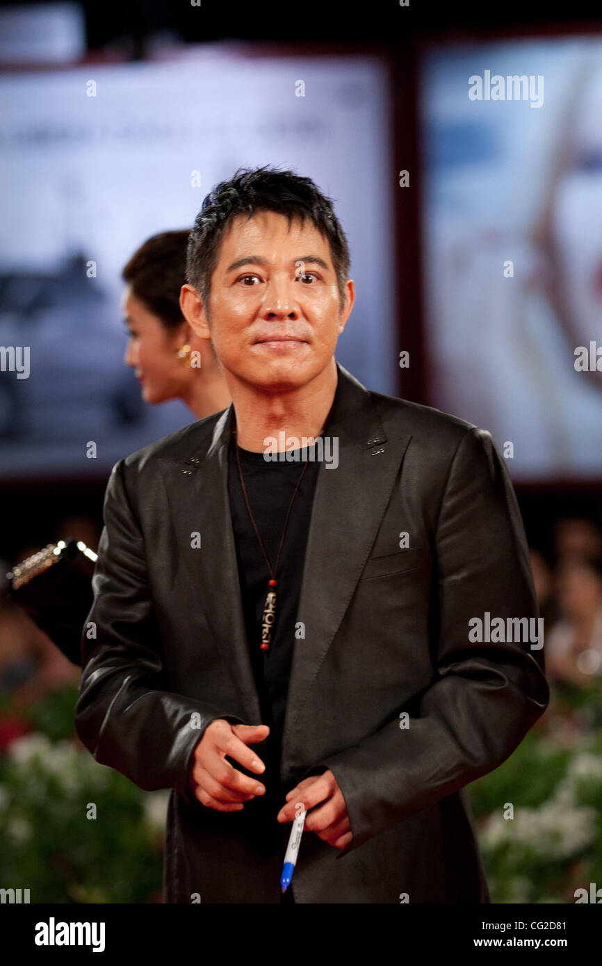 Sept. 2, 2011 - Venice, Italy - Actor Jet Li on the red carpet for 'The ...