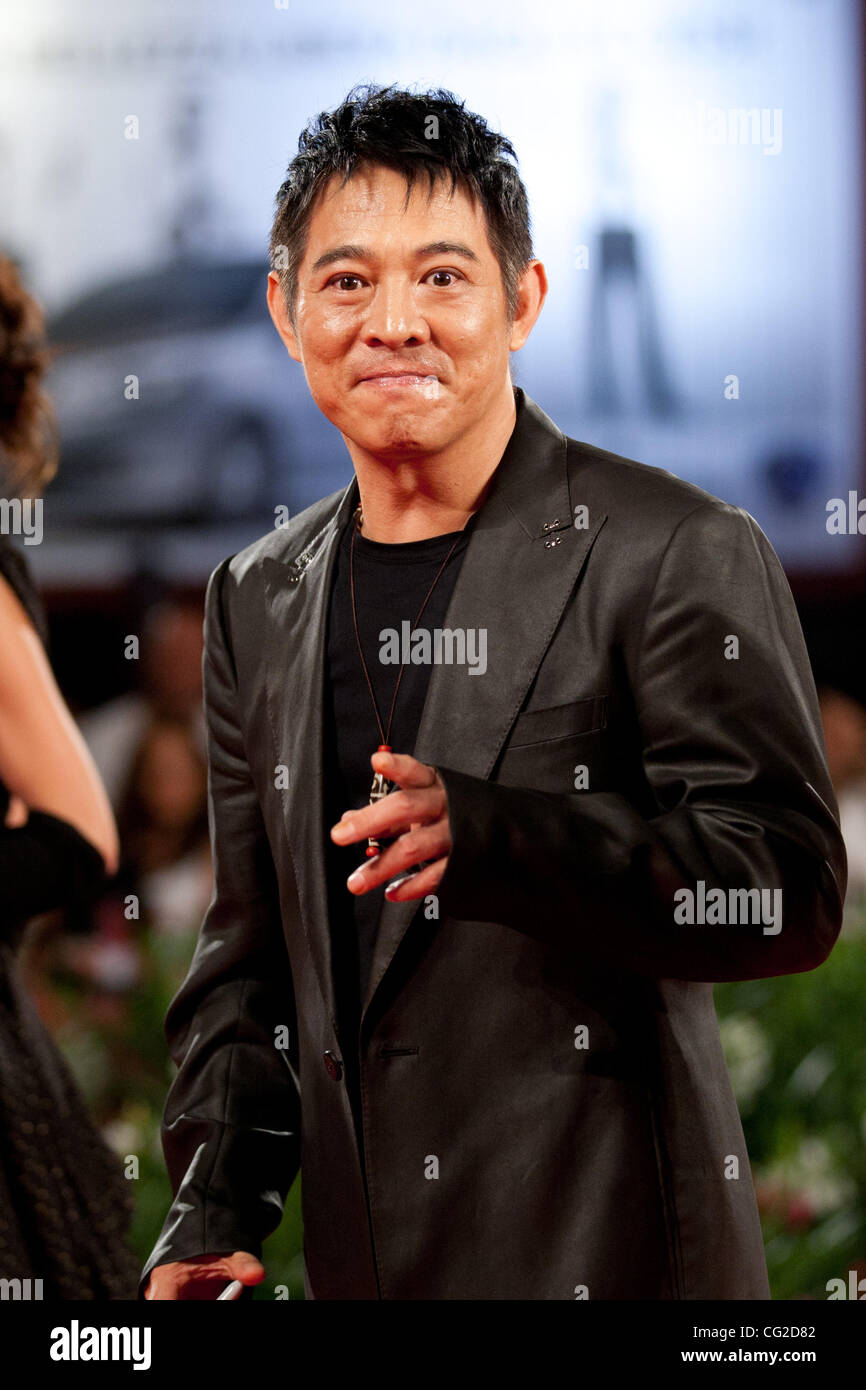 Sept. 2, 2011 - Venice, Italy - Actor Jet Li on the red carpet for 'The ...