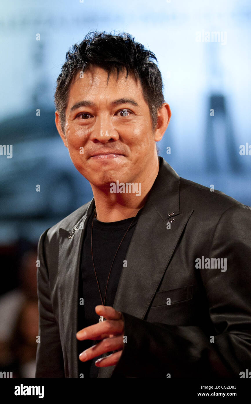Sept. 2, 2011 - Venice, Italy - Actor Jet Li on the red carpet for 'The ...