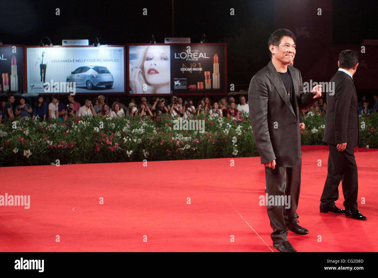 Sept. 2, 2011 - Venice, Italy - actor Jet Li on the red carpet for 'The ...
