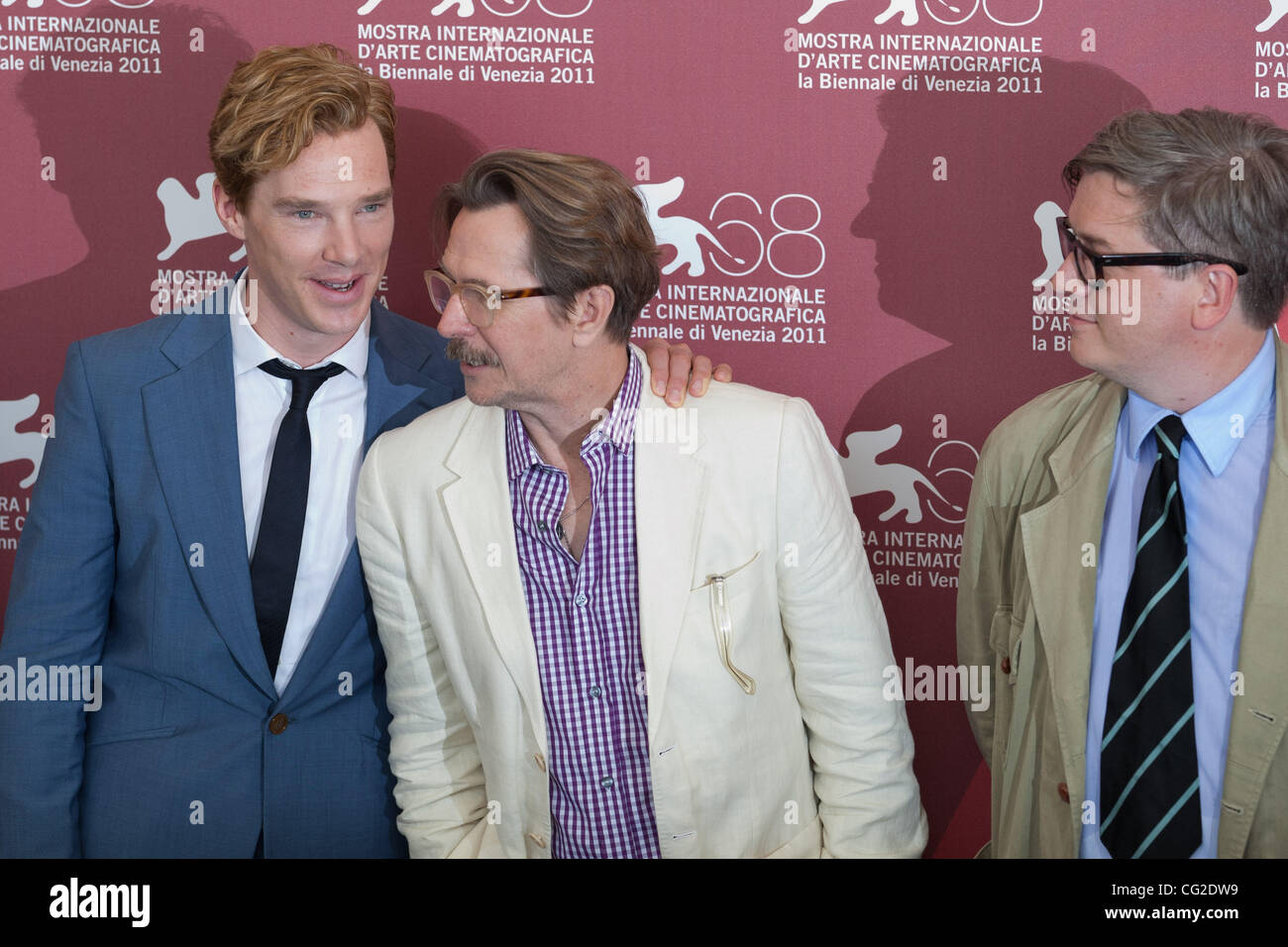 Sept. 5, 2011 - Venice, Italy - actors Benedict Cumberbatch and Gary ...