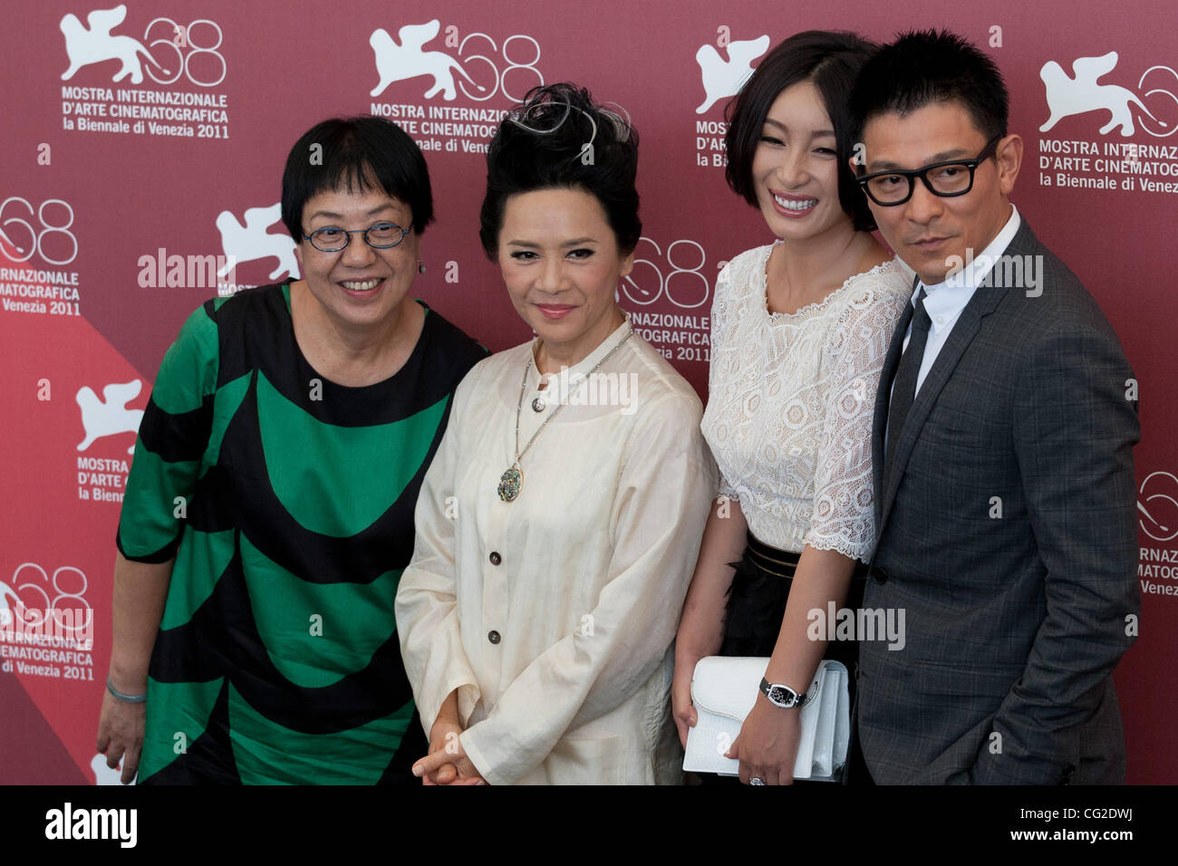 Sept. 5, 2011 - Venice, Italy - from left to right director Ann Hui and ...
