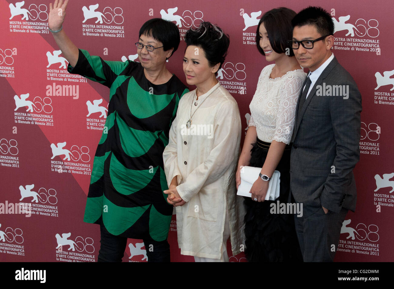 Sept. 5, 2011 - Venice, Italy - from left to right director Ann Hui and ...