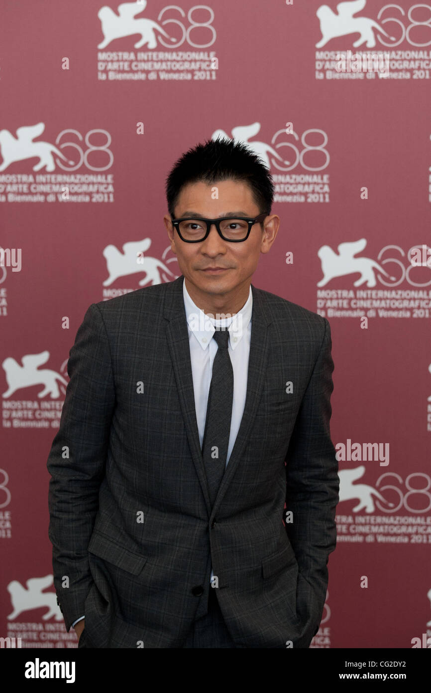 Sept. 5, 2011 - Venice, Italy - actor Andy Lau during photo call before ...