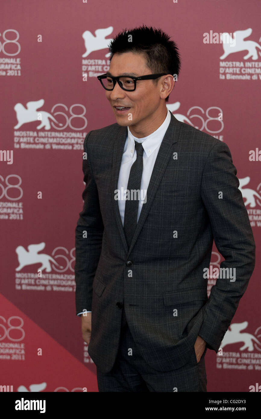 Sept. 5, 2011 - Venice, Italy - actor Andy Lau during photo call before ...