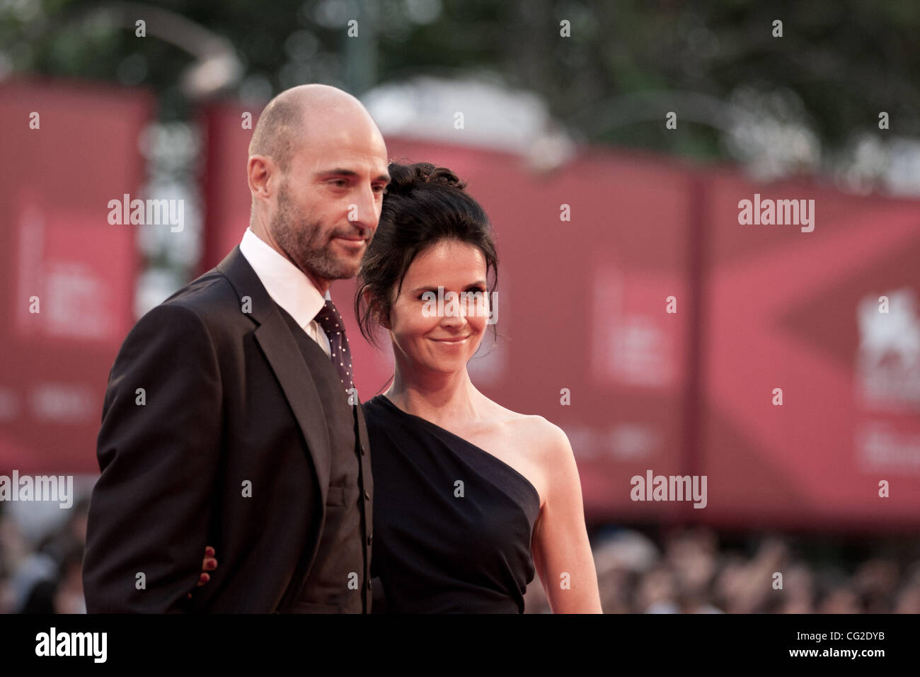 Sept. 5, 2011 - Venice, Italy - Actor Mark Strong on the red carpet ...