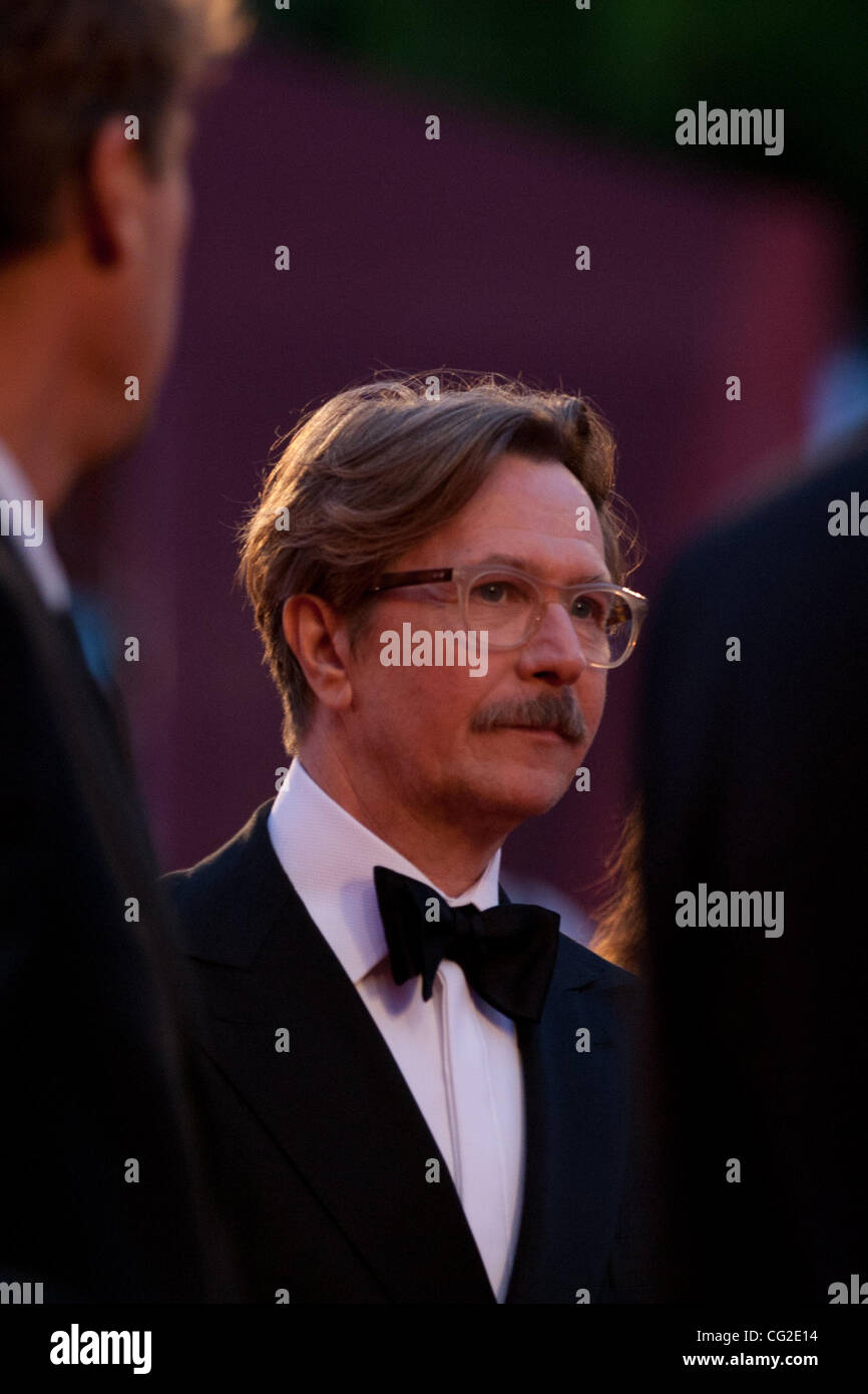 Sept. 5, 2011 - Venice, Italy - actor Gary Oldman on the red carpet ...