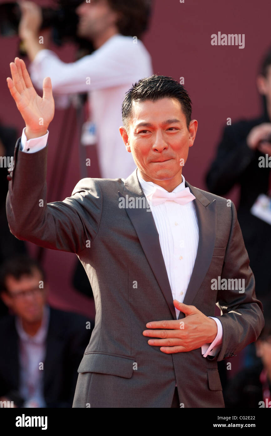 Sept. 5, 2011 - Venice, Italy - Actor Andy Lau on the red carpet before ...