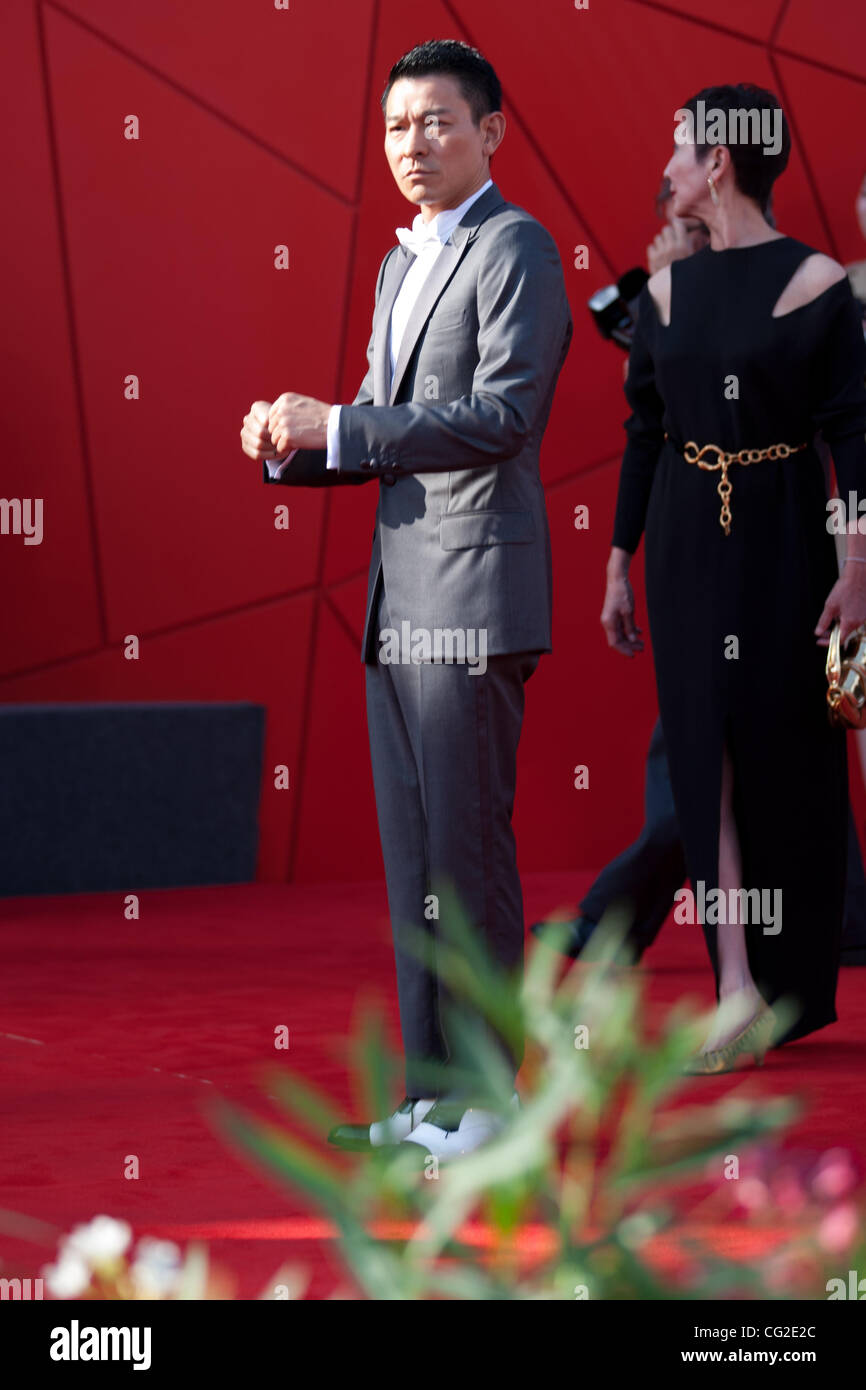 Sept. 5, 2011 - Venice, Italy - Actor Andy Lau on the red carpet before ...