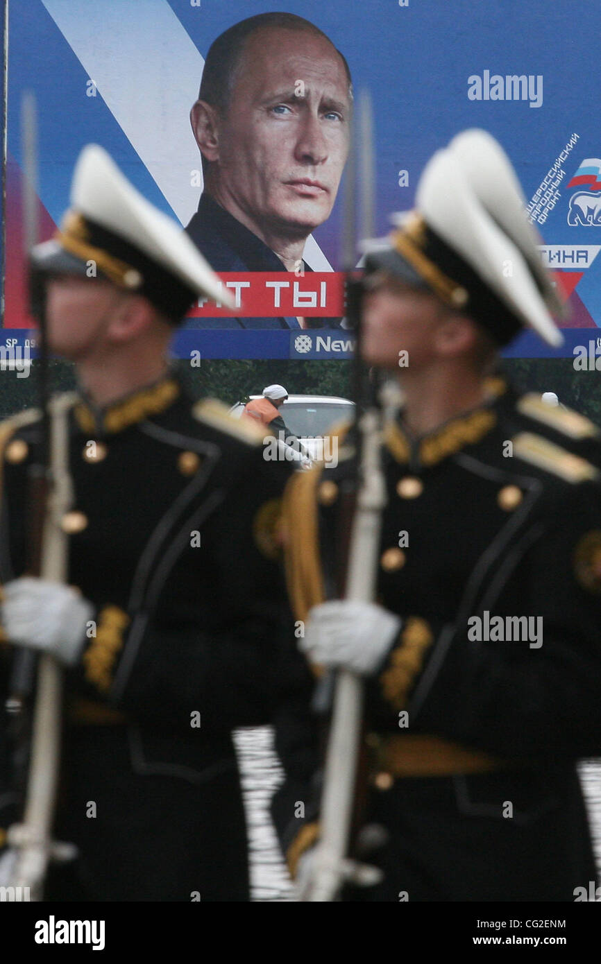 September 08,2011. St.Petersburg,Russia. Pictured: russian army ...