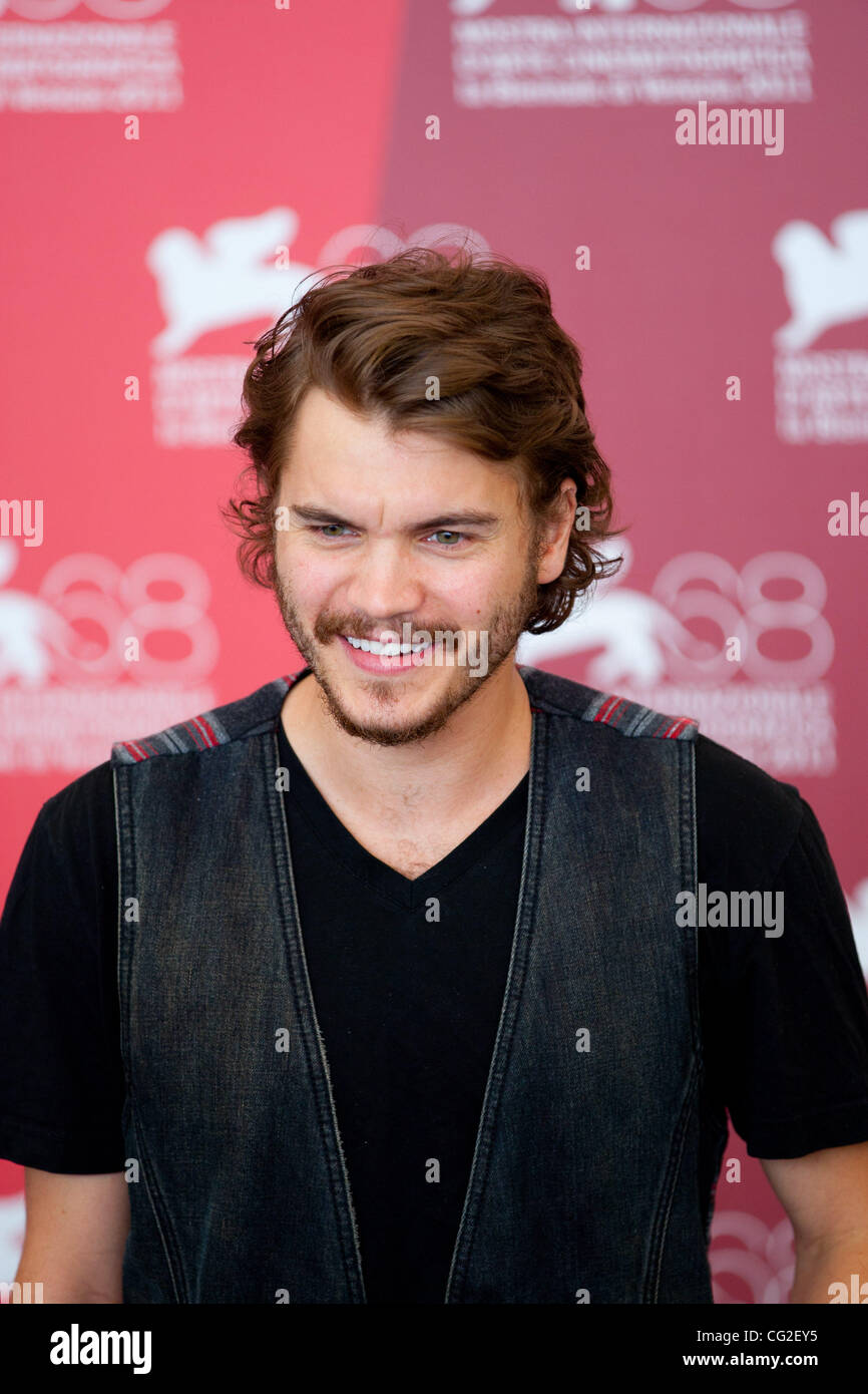 Sept. 8, 2011 - Venice, Italy - actor Emile Hirsch during photocall ...