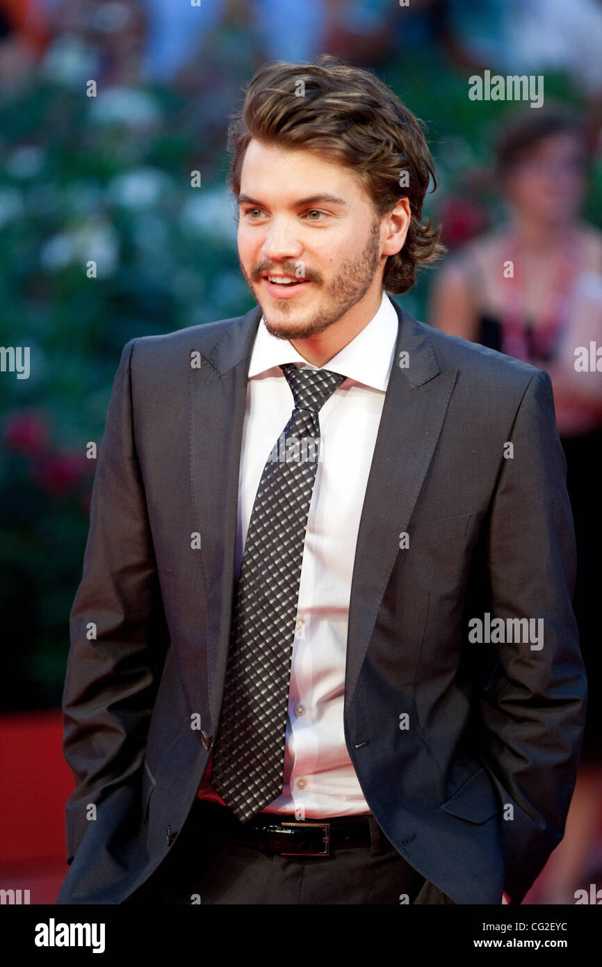 Sept. 8, 2011 - Venice, Italy - actor Emile Hirsch on the red carpet ...