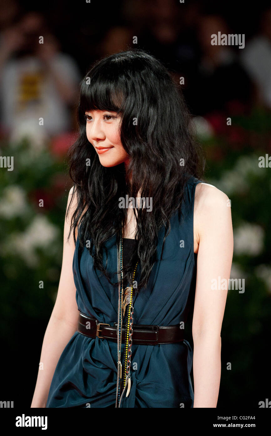 Sept. 9, 2011 - Venice, Italy - Actress Stephanie Che on the red carpet ...