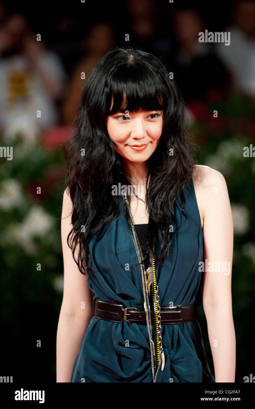 Sept. 9, 2011 - Venice, Italy - Actress Stephanie Che on the red carpet ...