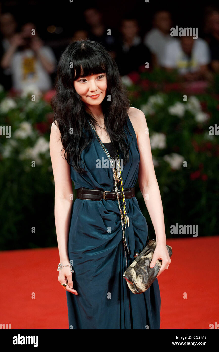 Sept. 9, 2011 - Venice, Italy - Actress Stephanie Che on the red carpet ...