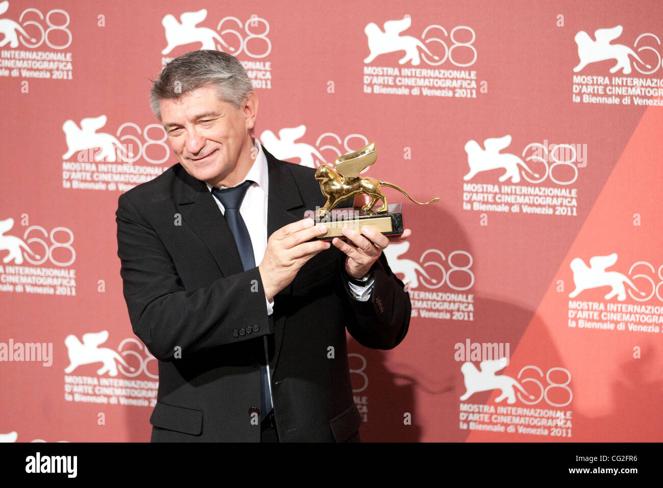 Sept. 10, 2011 - Venice, Italy - Director Aleksandr Sokurov pose for ...