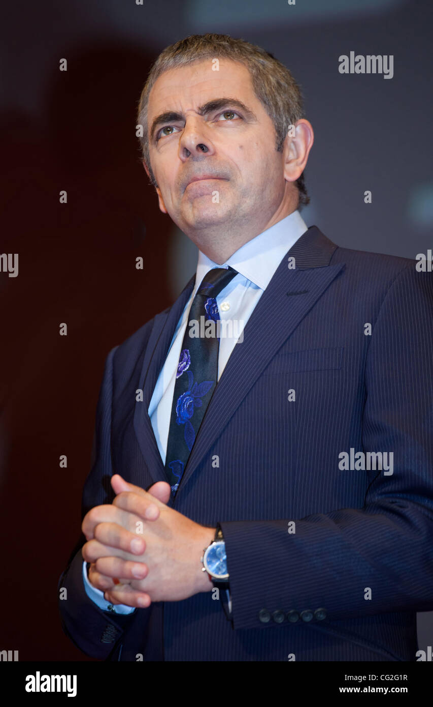 September 12,2011. Moscow,Russia. Pictured: English actor Rowan ...