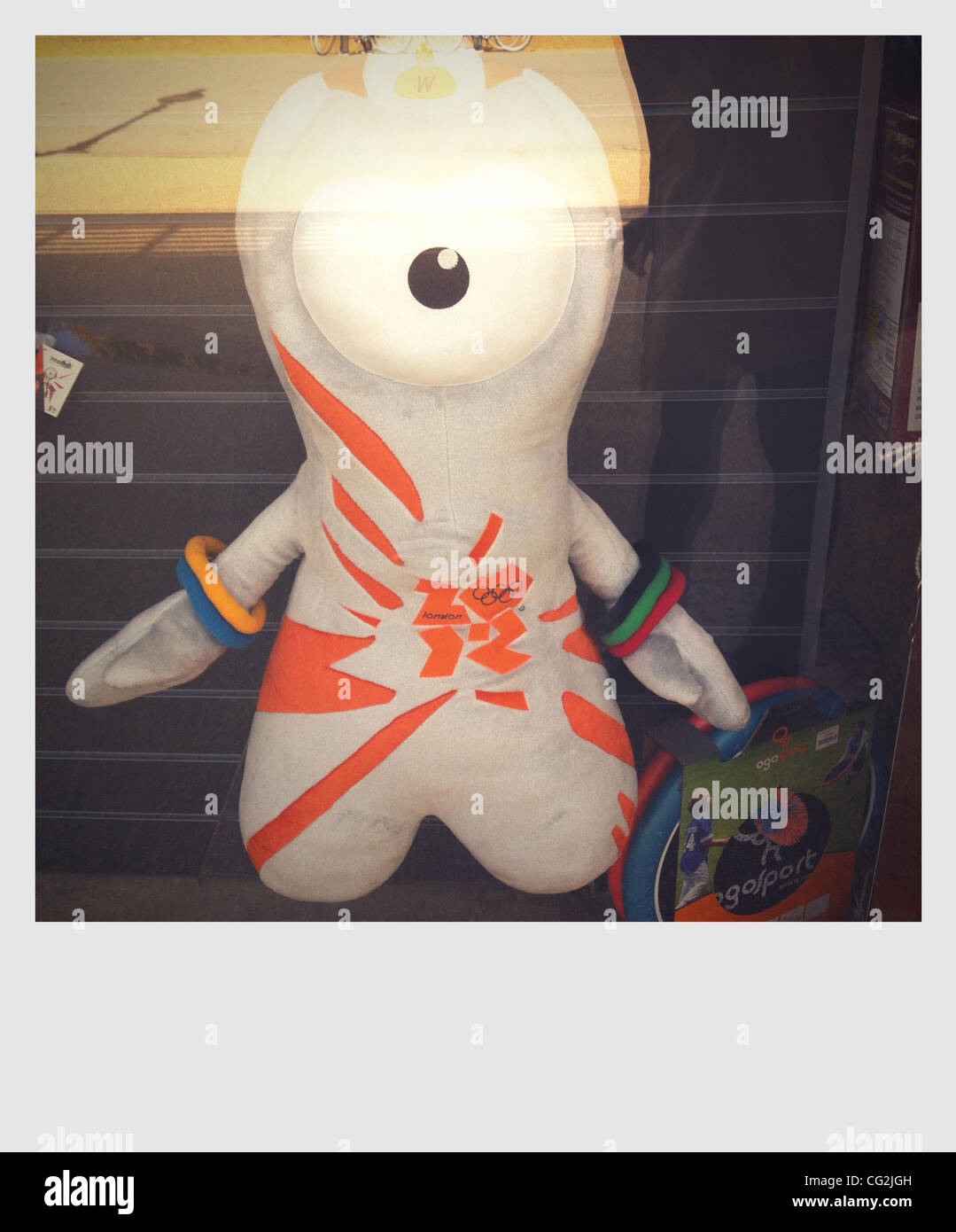 The official london 2012 olympic mascot hi-res stock photography and ...