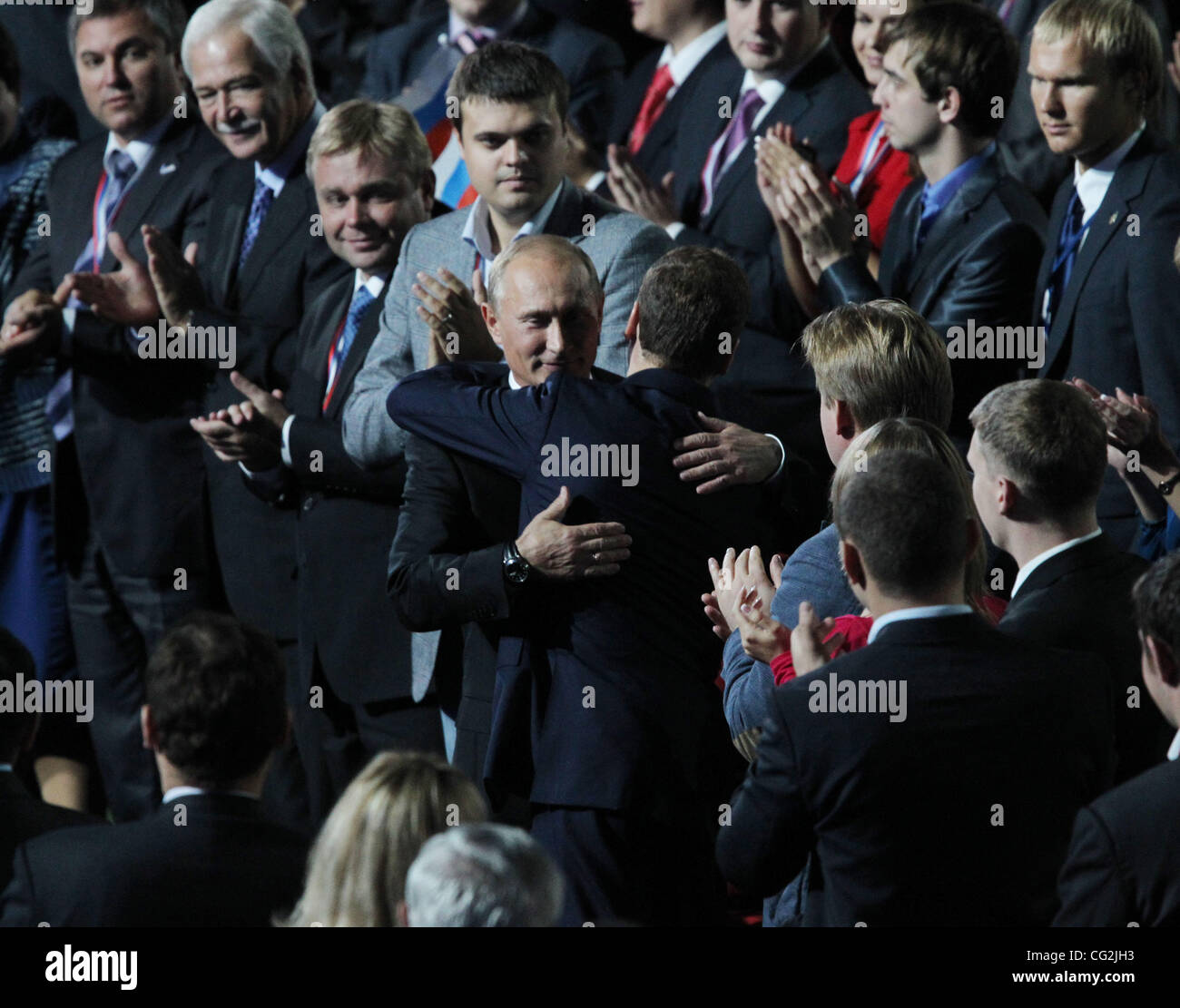 September 24,2011.Moscow,Russia. Pictured: Prime minister of Russia ...