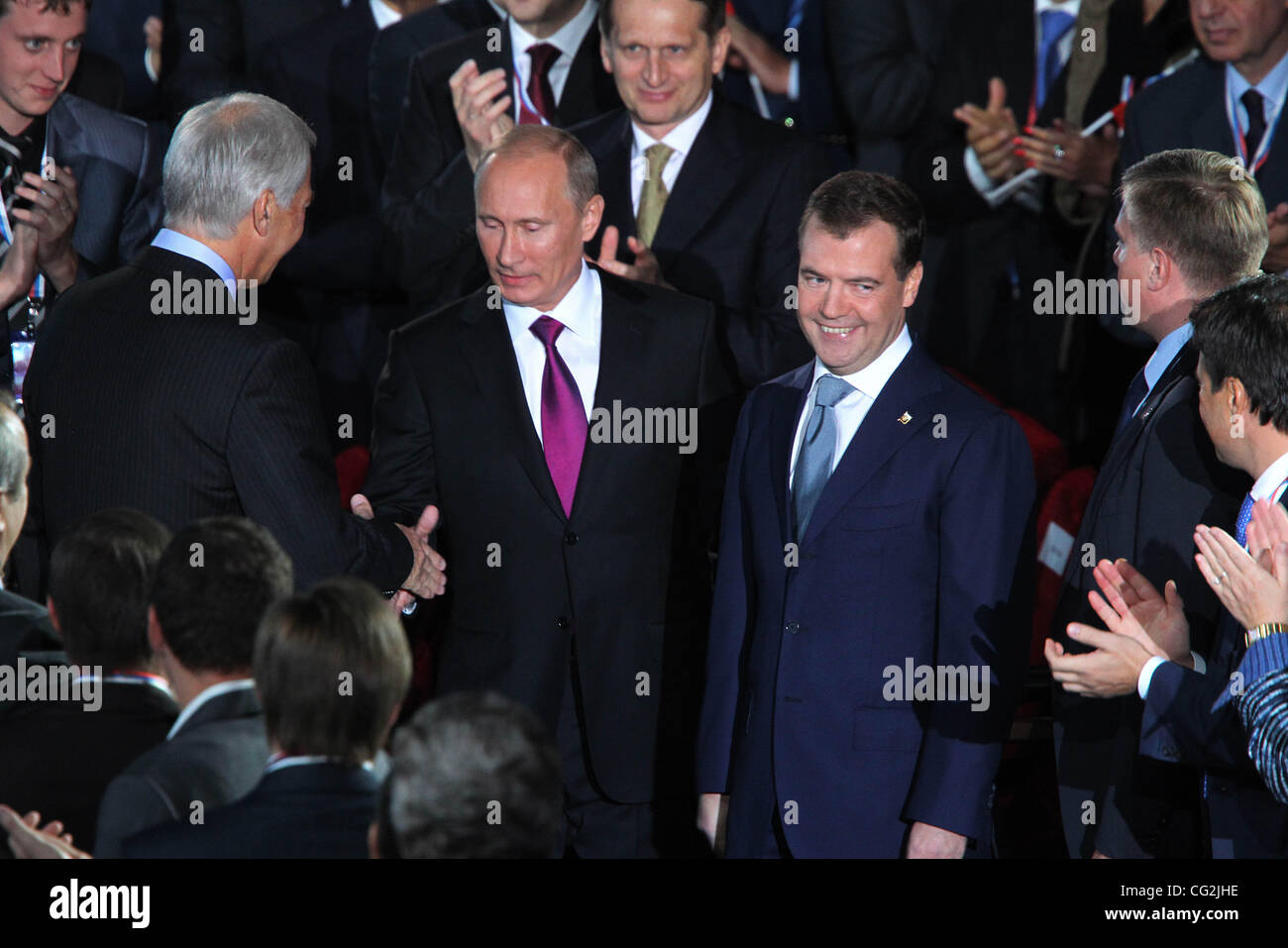 September 24,2011.Moscow,Russia. Pictured: Prime minister of Russia ...